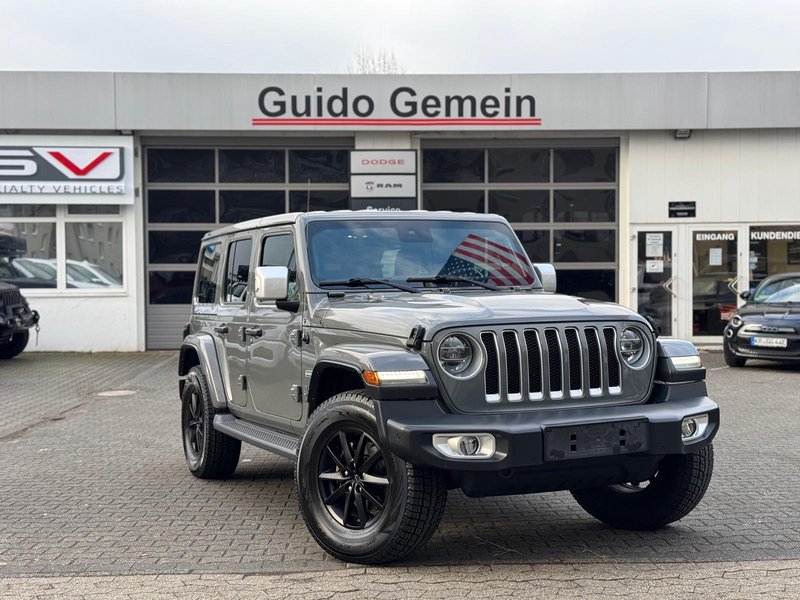 Jeep Wrangler Unlimited 2.0l Sahara mit Overland-Paket gebraucht kaufen ...