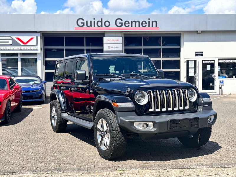 Jeep Wrangler Sahara Unlimited gebraucht kaufen in Krefeld Preis 43800 ...